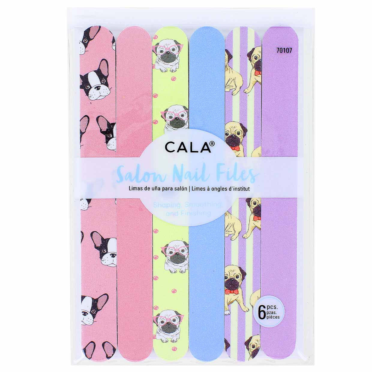 Cala Salon Nail Files - 6 Pcs – Brigette's Boutique